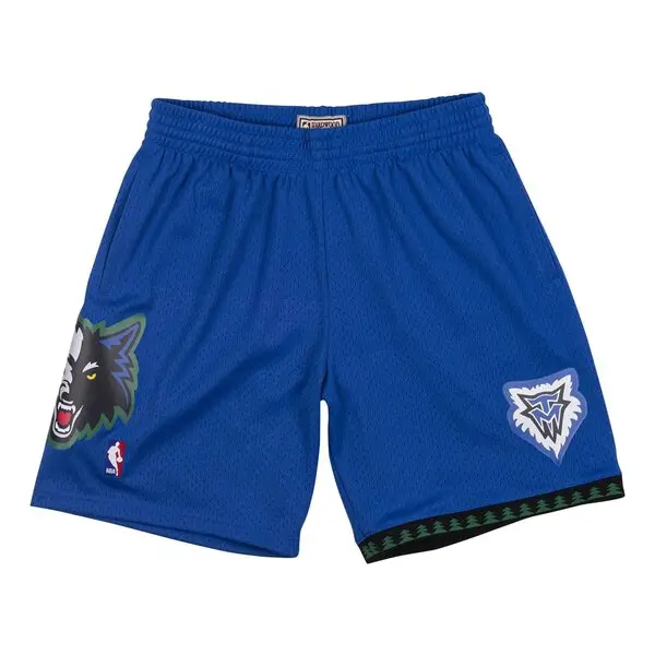 Mitchell & Ness X Nba Minnesota Timberwolves 2003-04 Swingman Shorts - Blue