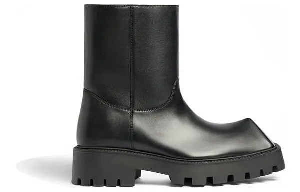 Balenciaga Rhino Boots In Smooth Calfskin