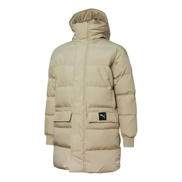 PUMA Down Puffer Jacket - Beige