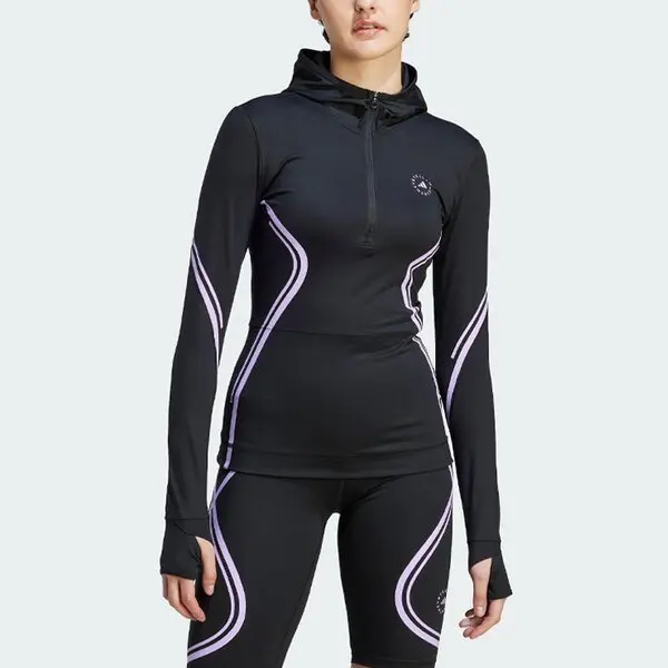 Adidas By Stella Mccartney Half-zip Hoodie