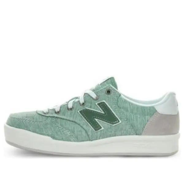NEW BALANCE 300 Series Canvas Low-top Sneakers - Green/gray
