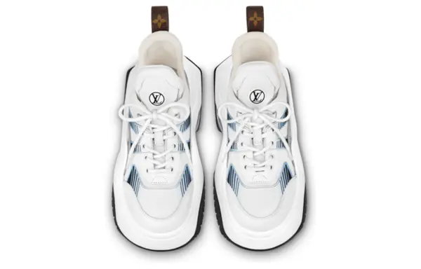 LOUIS VUITTON Archlight 2.0 Platform Sneakers - White/blue/grey