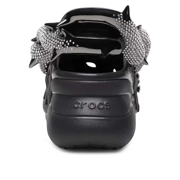 CROCS X Swarovski Embellished Clogs - Black