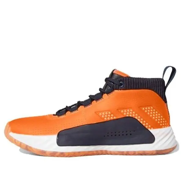 Adidas Dame 5 Mid Top Basketball Sneakers - Yellow