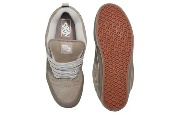 VANS Knu Skool Lace Up Sneakers - Brown