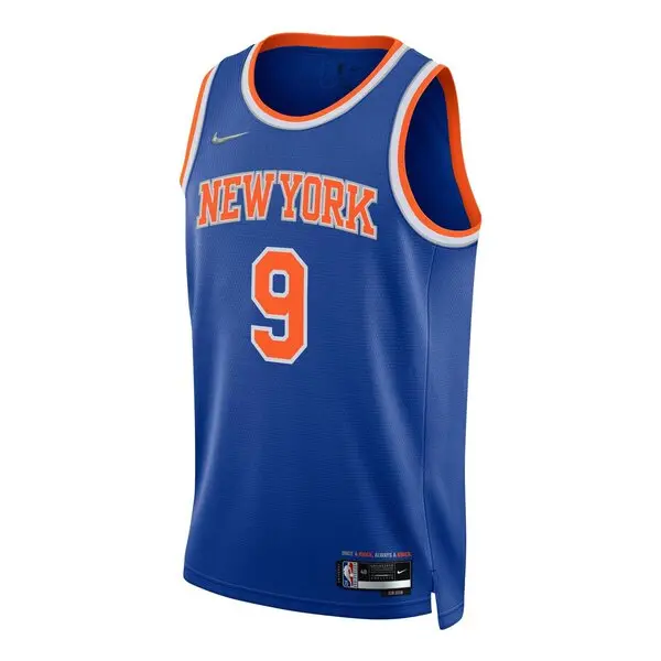 Nike X Nba New York Knicks "rj Barrett 9" Jersey