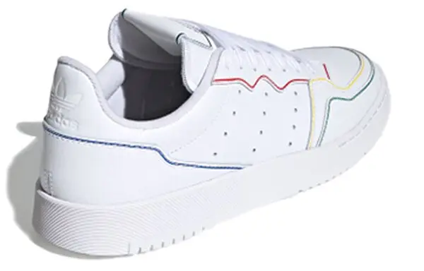 Adidas Supercourt "cloud Multicolor" Sneakers - White