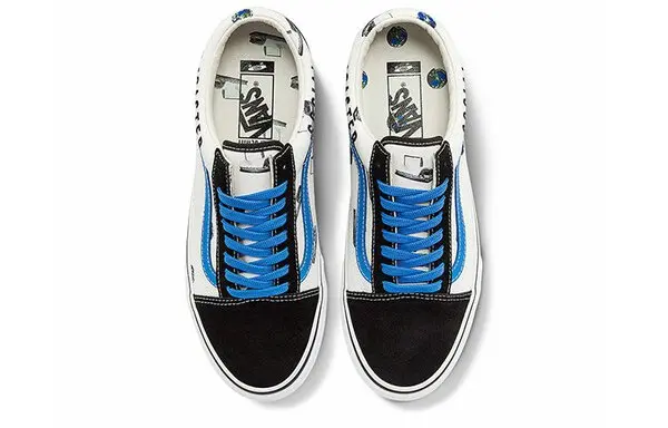 VANS Cali Thornhill Dewitt X Vault Old Skool Lx "black Social Disaster - White/blue/black