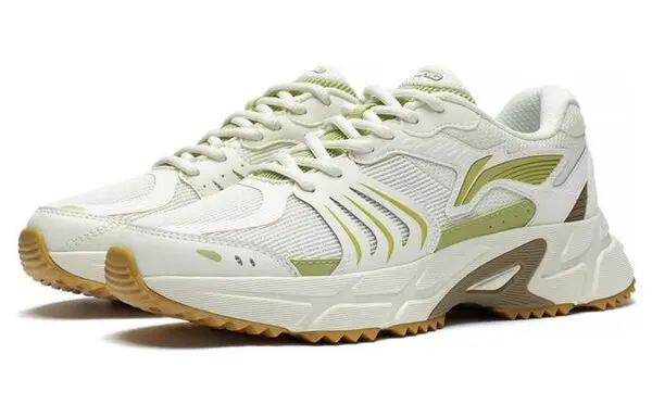 LI-NING Shiguang "beige Green" Sneakers