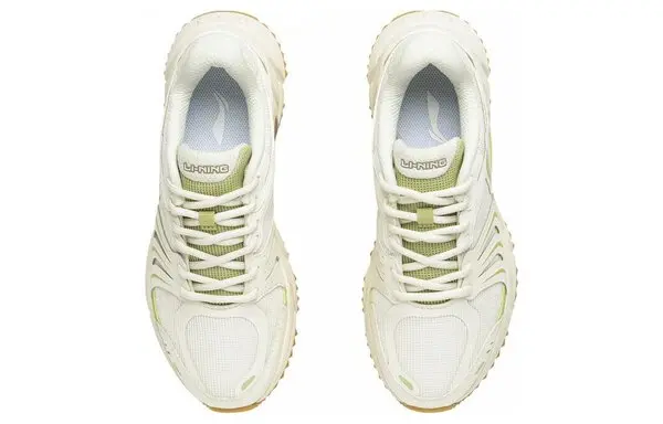 LI-NING Shiguang "beige Green" Sneakers