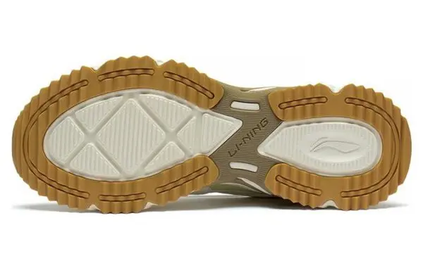 LI-NING Shiguang "beige Green" Sneakers
