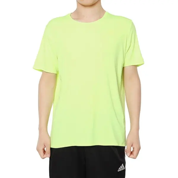 Adidas Sports Round Neck Short Sleeve Fluorescence - Yellow