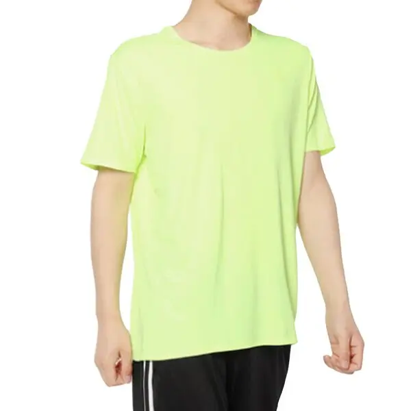 Adidas Sports Round Neck Short Sleeve Fluorescence - Yellow