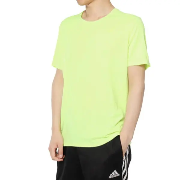 Adidas Sports Round Neck Short Sleeve Fluorescence - Yellow