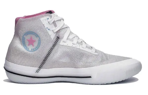 CONVERSE Chuck Taylor All Star Pro Bb High Top Sneakers - White/silver