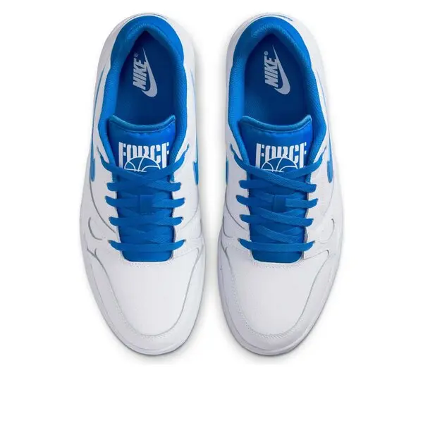 Nike Full Force Low Sneakers - White/blue