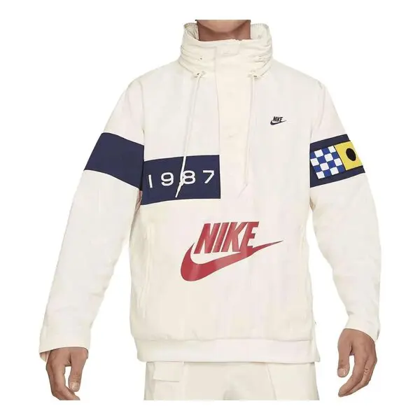 Nike Reissues Rise Pack Woven Jacket - White