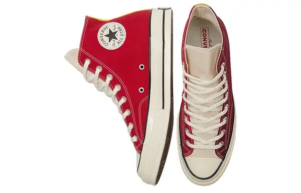 CONVERSE Chuck 70 Hi Tri-panel High Top Sneakers - Red