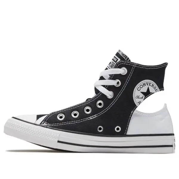 CONVERSE Chuck Taylor All Star Twisted Upper High Top Sneakers - Black