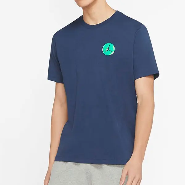 JORDAN Legacy Aj13 Sports Short Sleeve - Dark Blue