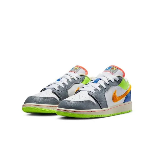 JORDAN 1 Low 'hoops' Sneakers - White