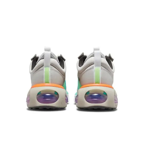Nike Max 2021 Casual Low Top Sneakers - Grey/black/orange