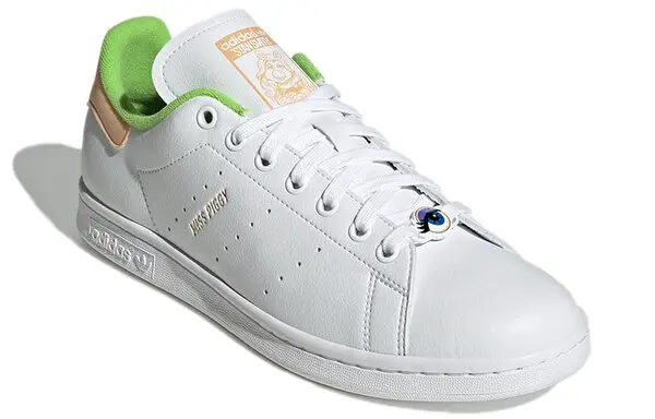 Adidas Disney X Stan Smith 'miss Piggy & Kermit' Sneakers - Cloud White/pantone