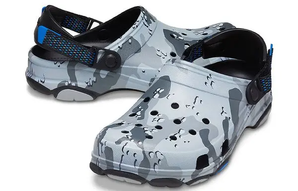 CROCS All-terrain Clog Desert Camo Clog 'black Gray - Black/gray
