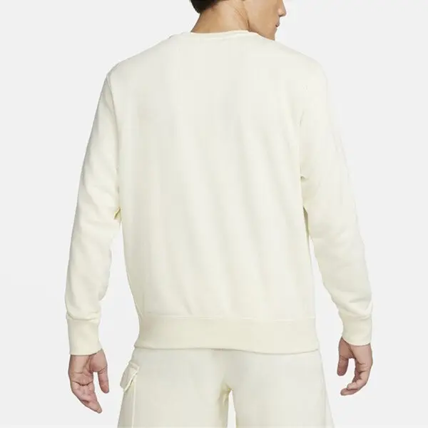 Nike Club French Terry Crewneck - White