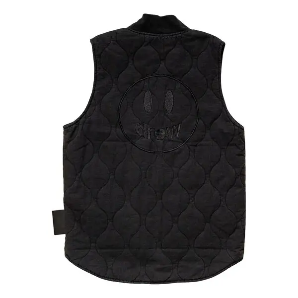 Drew House Cotton Ripstop Mascot Vest - Black