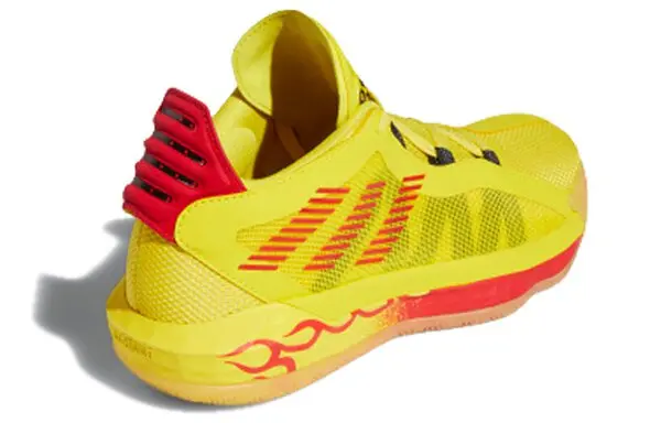 Adidas Dame 6 Gca 'hot Rod' Sneakers