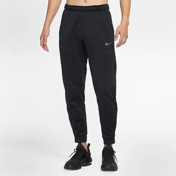 Nike Logo Printed Fleece Casual Cuffed Sweatpants