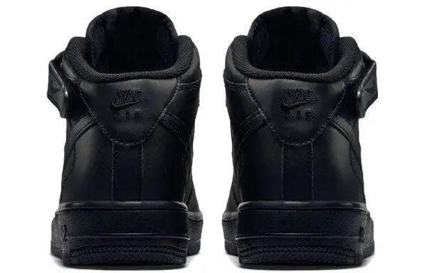 Nike Force 1 Mid Sneakers - Black
