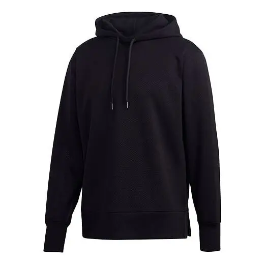 Adidas Y-3 Sports Knit Mesh Hoodie - Black