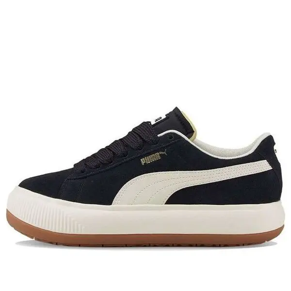 PUMA Suede Mayu Up Platform Sneakers - Black/white