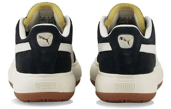 PUMA Suede Mayu Up Platform Sneakers - Black/white
