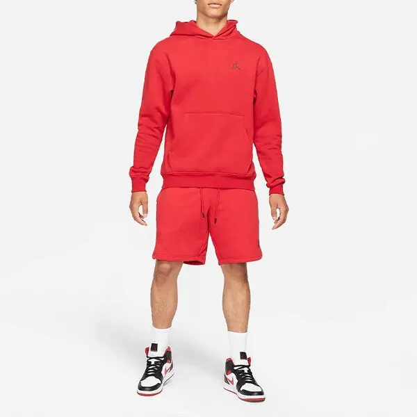 JORDAN Embroidered Logo Fleece Hoodie - Default Color