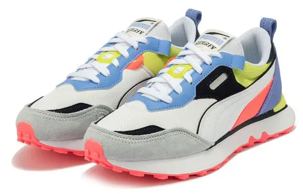PUMA Future Rider Vintage Sneakers - White/blue/pink