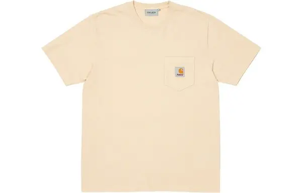 PALACE X Carhartt Wip Short-sleeve Pocket T-shirt - Beige