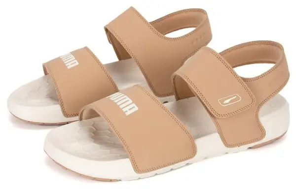 PUMA Softride Sandal - Beige/white