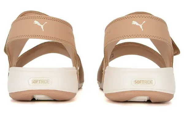 PUMA Softride Sandal - Beige/white