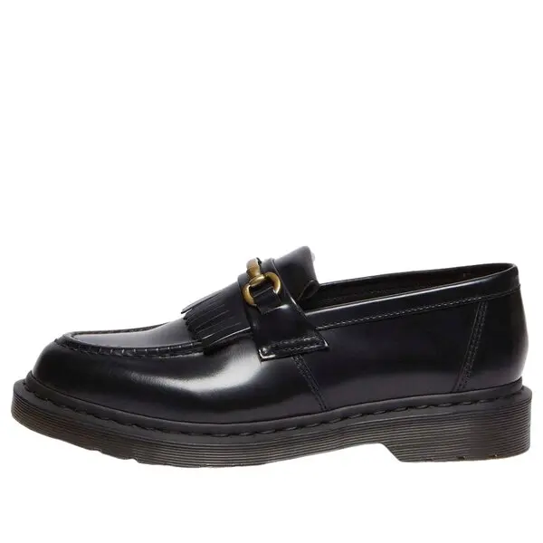 Dr. Martens Adrian Loafers With Horsebit Detailing - Black