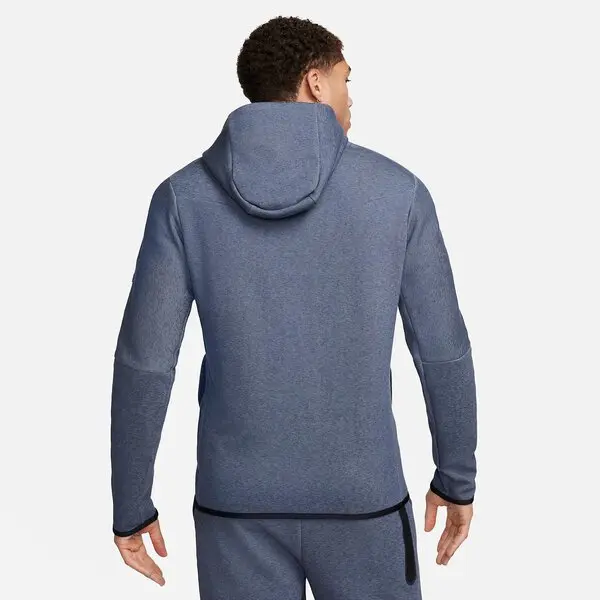 Nike F.c. Barcelona Tech Fleece Windrunner Jacket - Grey/blue