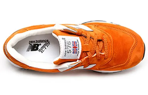 NEW BALANCE 576 Low Top Sneakers - Orange
