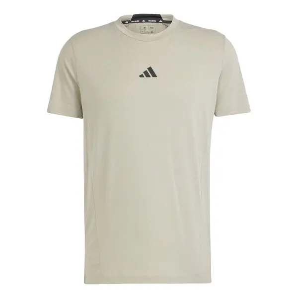 Adidas Designed For Training Workout T-shirt 'green