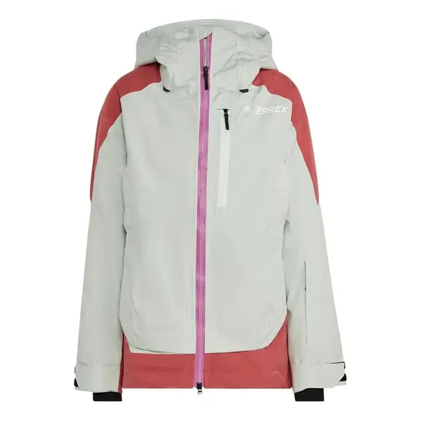 Adidas Myshelter Snow Insulated Jacket - White/pink