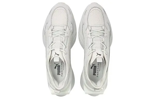 PUMA Pwrframe Op-1 Lth Athleisure Casual Sports Shoe - Gray
