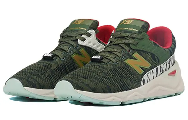 NEW BALANCE X Unik X-90 Low Top Casual Sneakers - Green