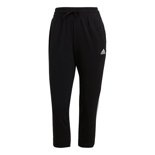 Adidas Essentials Single 3/4 Pants - Black