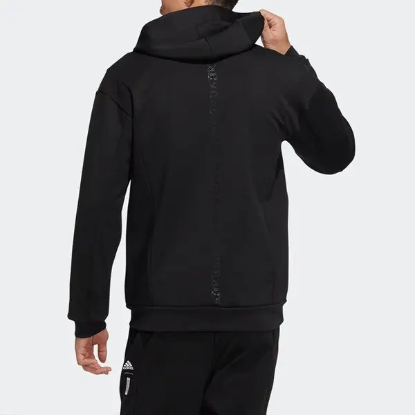 Adidas Printing Logo Sports Hooded Jacket